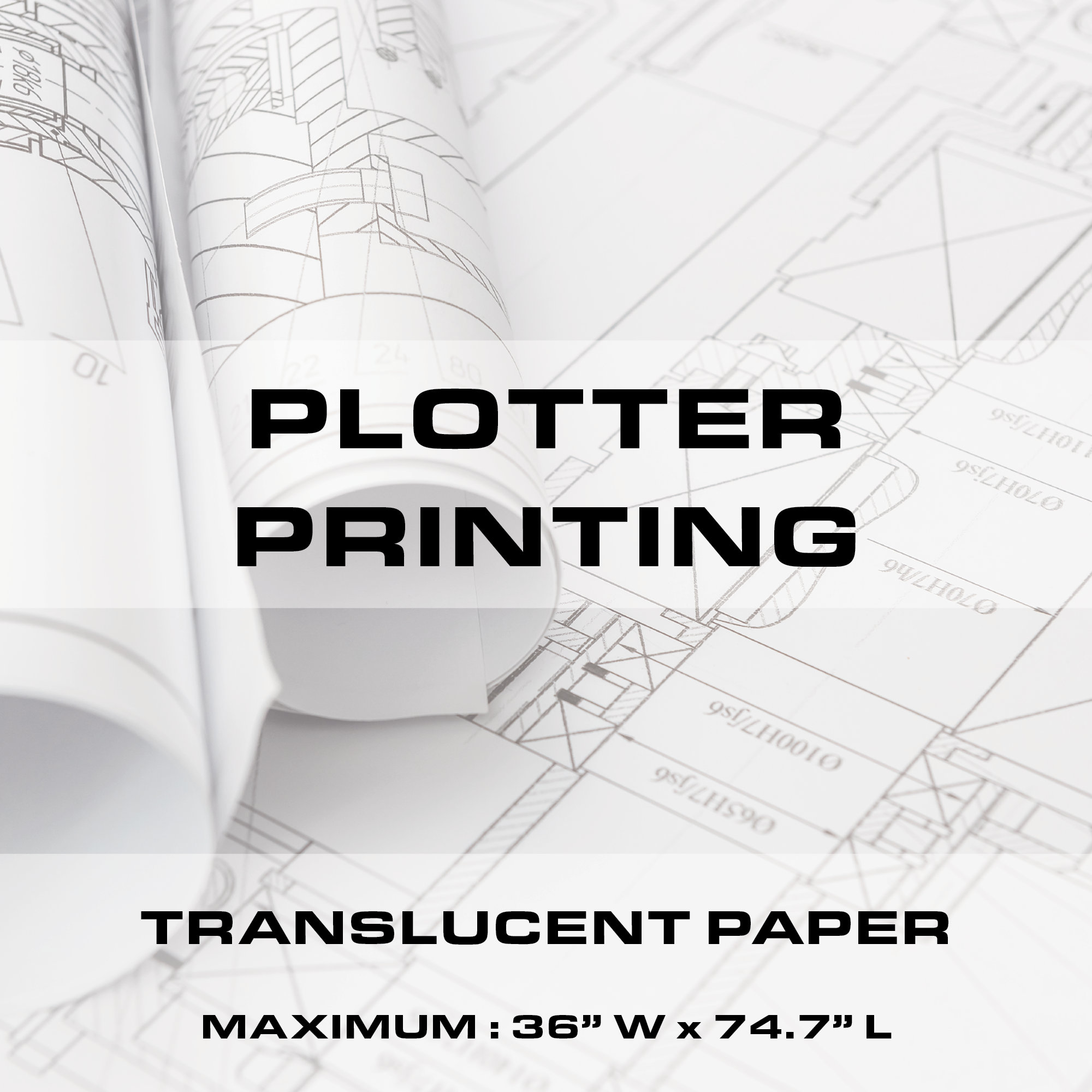 PLOTTER PRINTING - Translucent Paper | Sewing Patterns | Blueprints ...