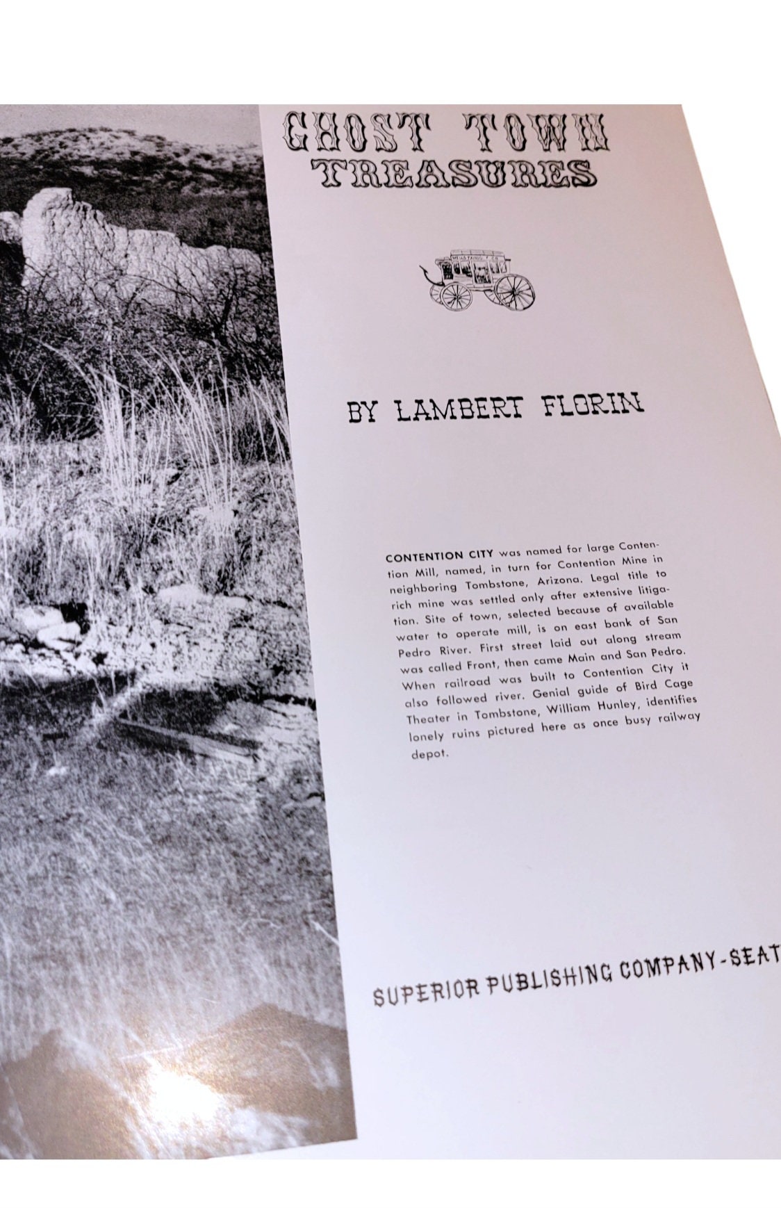 Ghost Town Treasures First Edition 1965' Book by Lambert Florin, 5th in ...