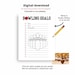 Bowling Goals Checklist Printable to Do List Sports Fan Gift Bowling ...