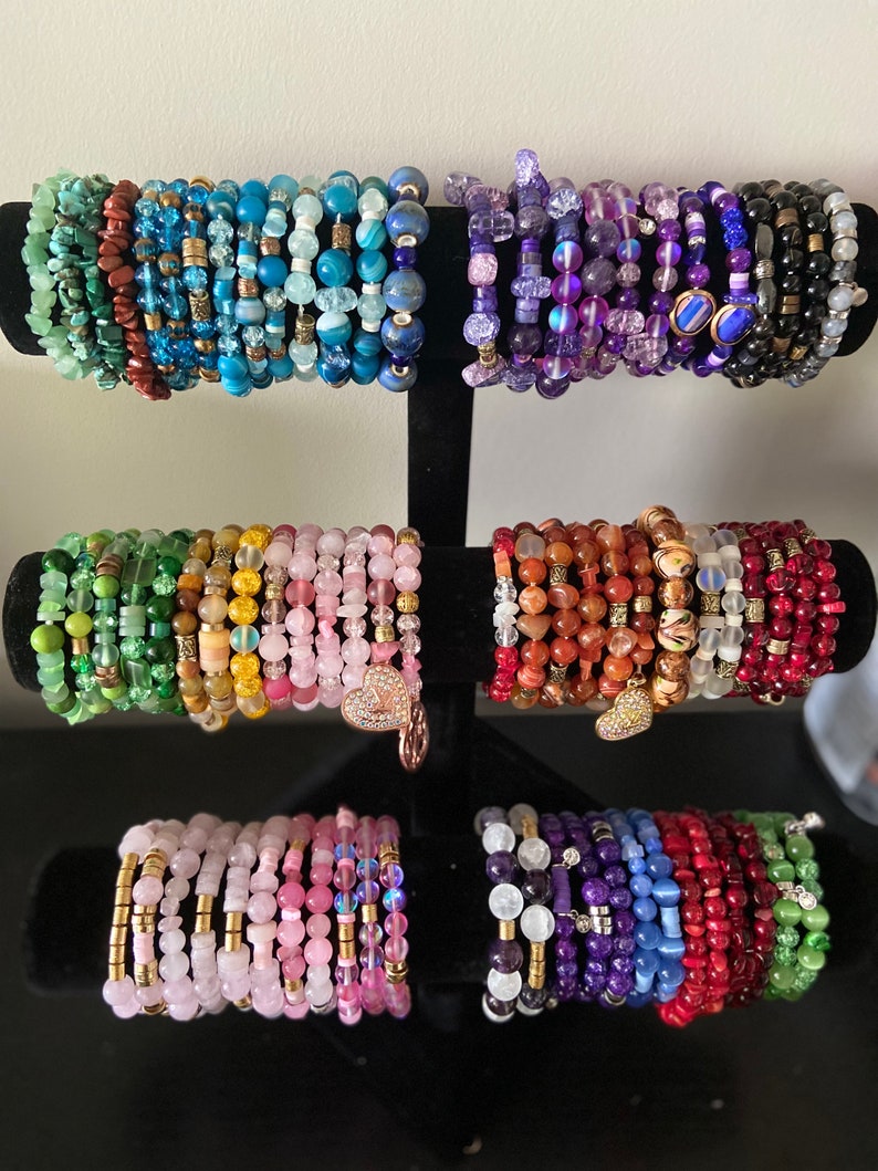 Beaded Bracelets - Etsy