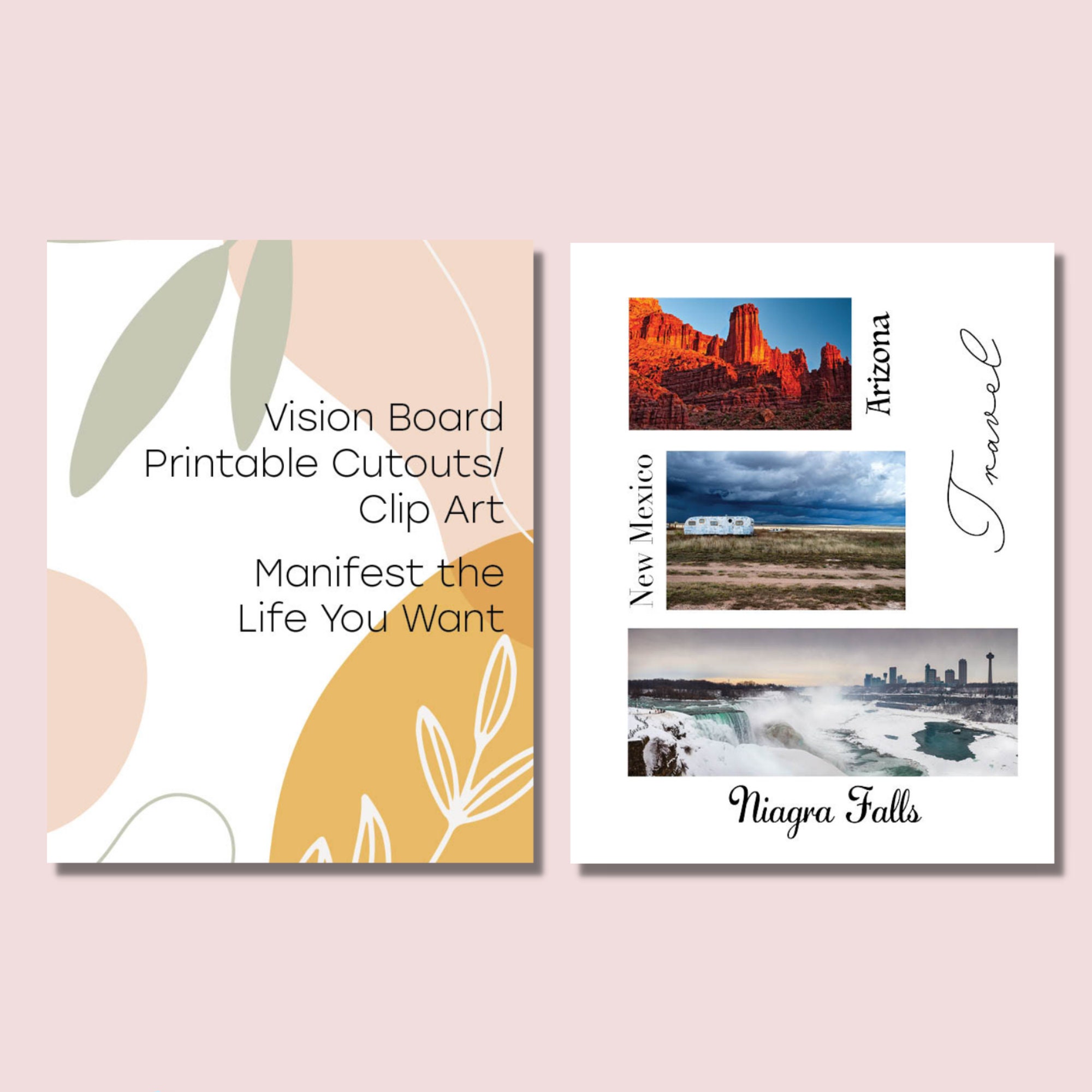 Vision Board Cutouts | Manifestation Bundle | Future Board | Men and ...