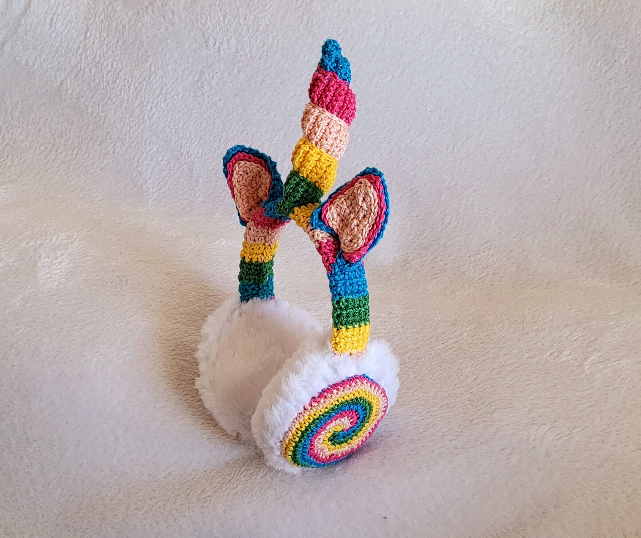 Unicorn Ear Muffs PDF Pattern - Etsy