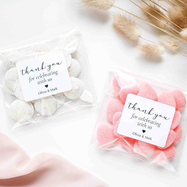 Candy Bags & Labels for Wedding - Etsy