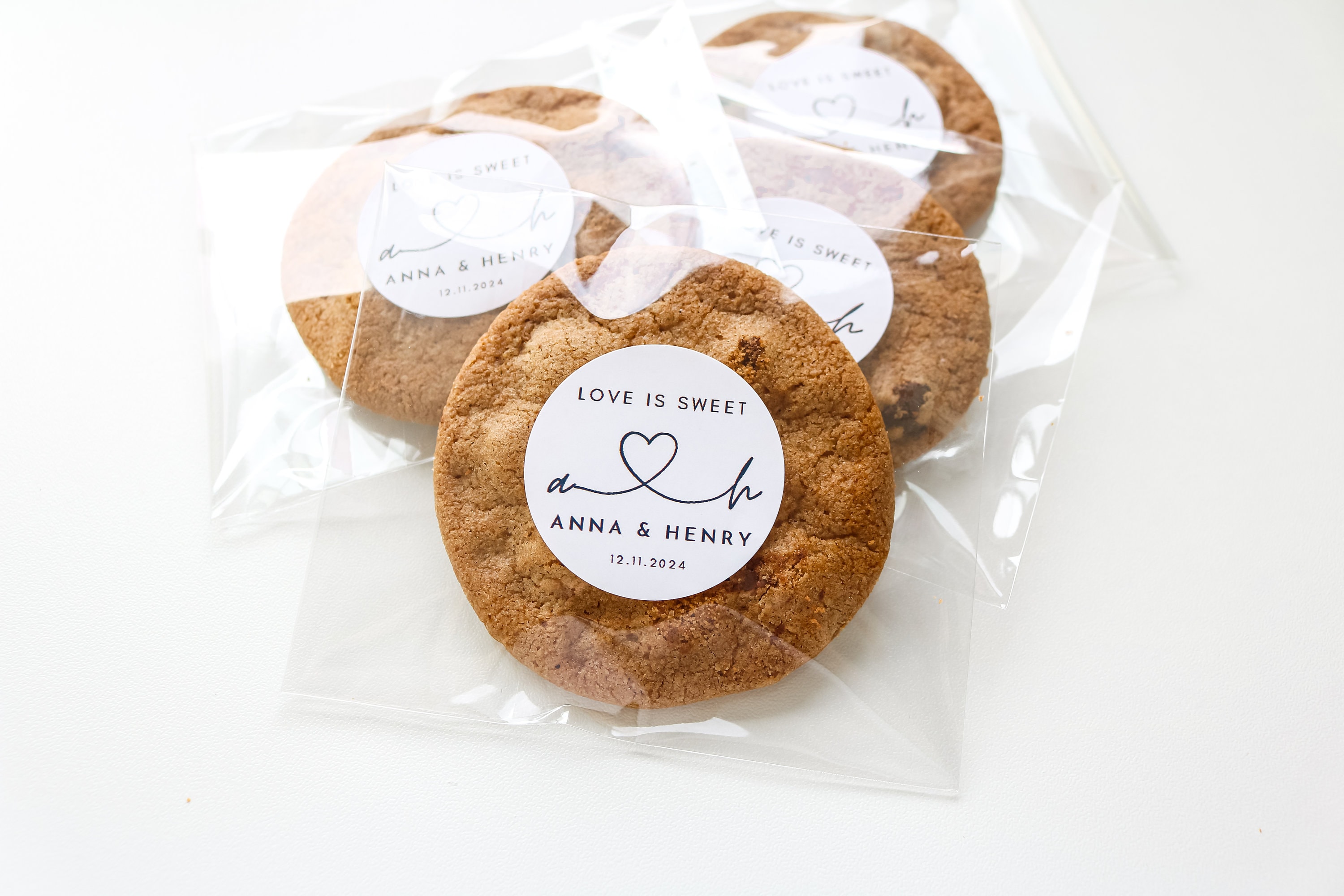 Personalized Wedding Favor Bags Cookie Bags and Stickers - Etsy