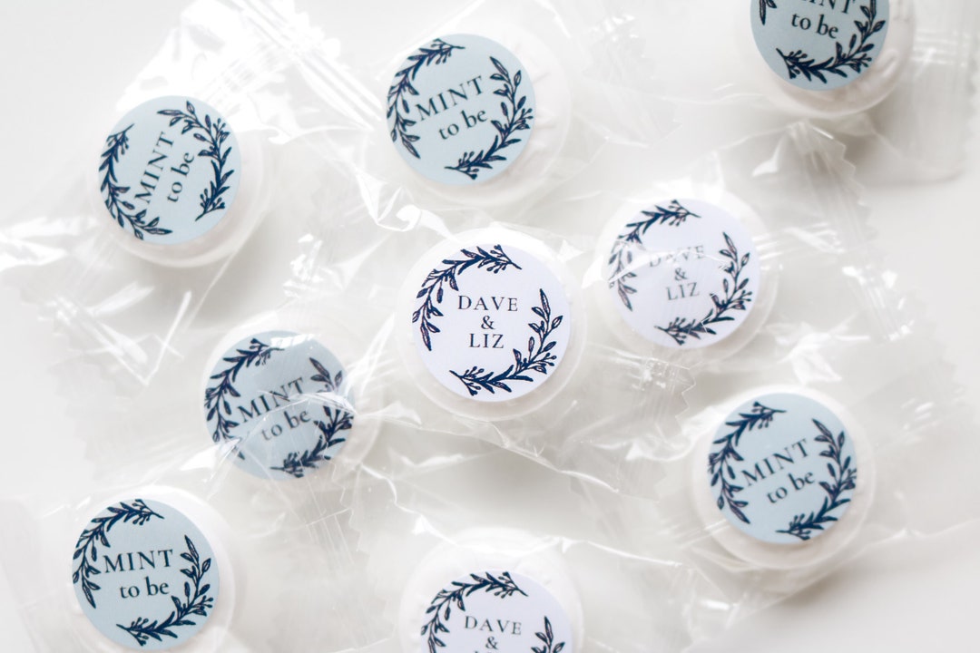 Personalized Lifesaver Mint Stickers: Mint to Be Favors for Your ...