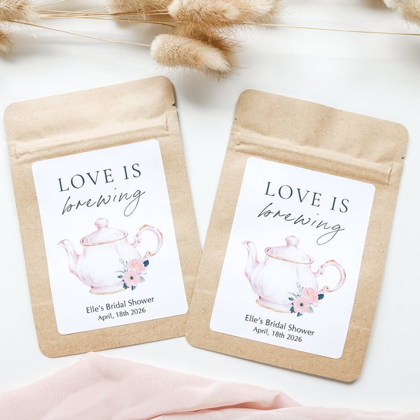 Wedding Tea Favors - Etsy