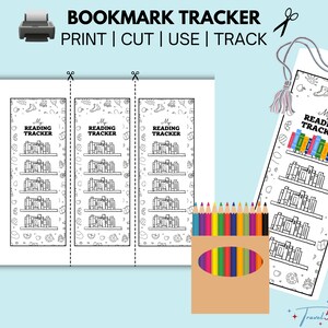 Summer Reading Journal Printable Bundle | Book Log, Reading Tracker ...