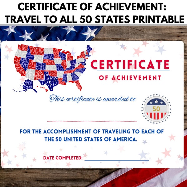 Travel50States - Etsy