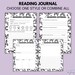 Butterfly Reading Journal Printable Bundle Book Log, Reading Tracker ...