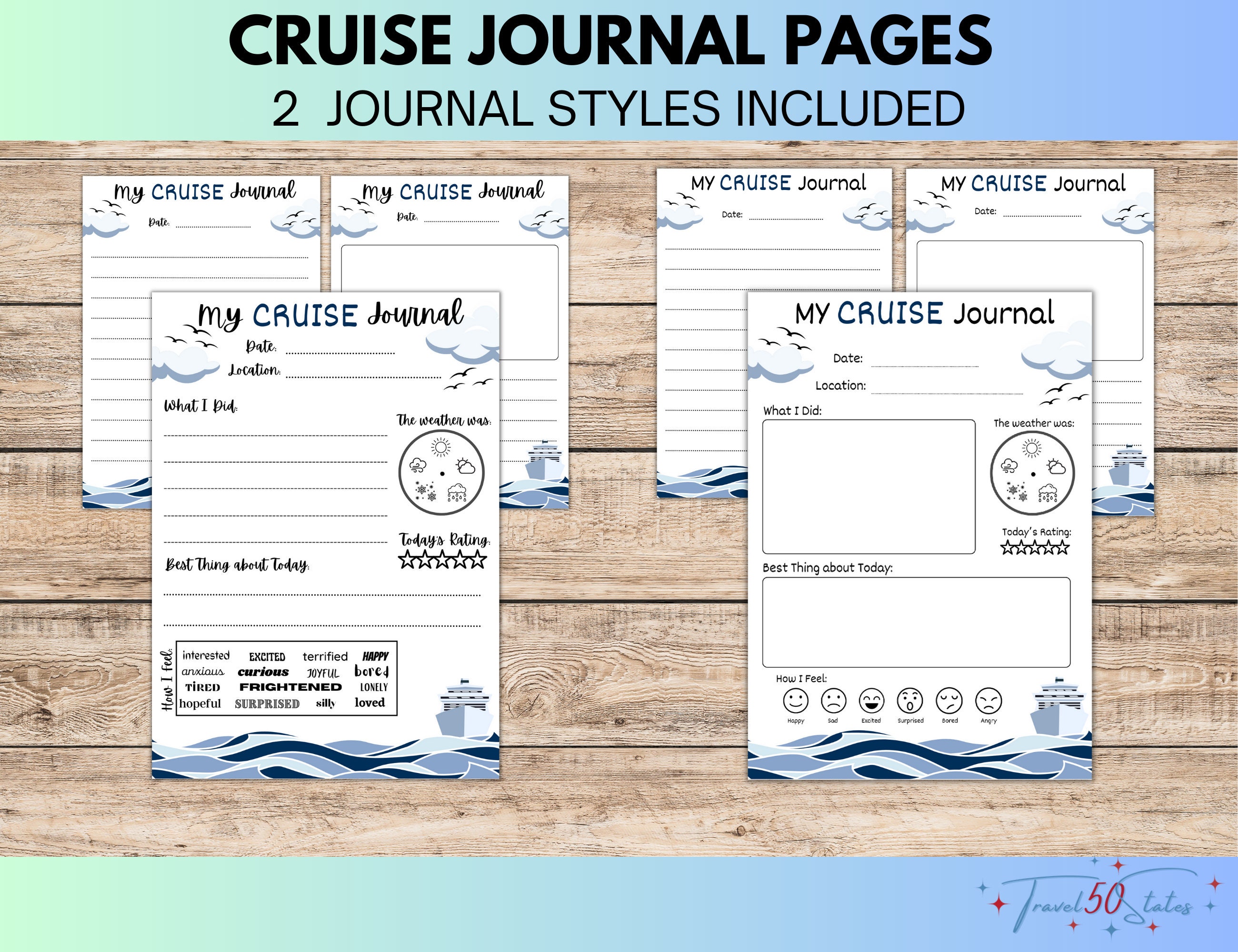 Cruise Games and Activities Printable Bundle | Cruise Ship Bingo, Mad ...