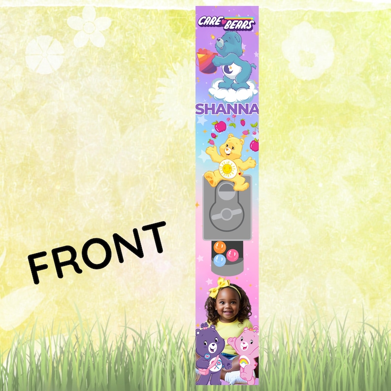 Editable Easter Gumball Machine Template, Digital Instant Download, DIY ...