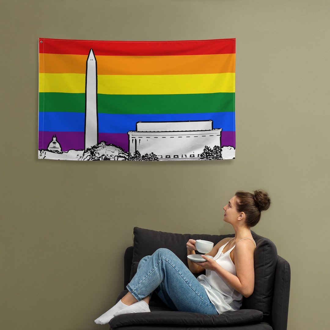 DC Pride Flag - Etsy