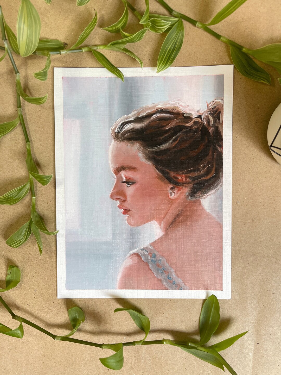 Forgiveness Original Portrait Oil Painting, Original Oil Painting, Wall ...