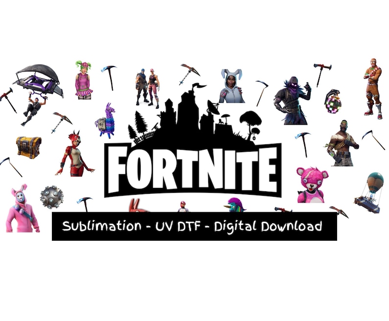 Fort Game Digital Download Png File Sublimation Uvdtf - Etsy