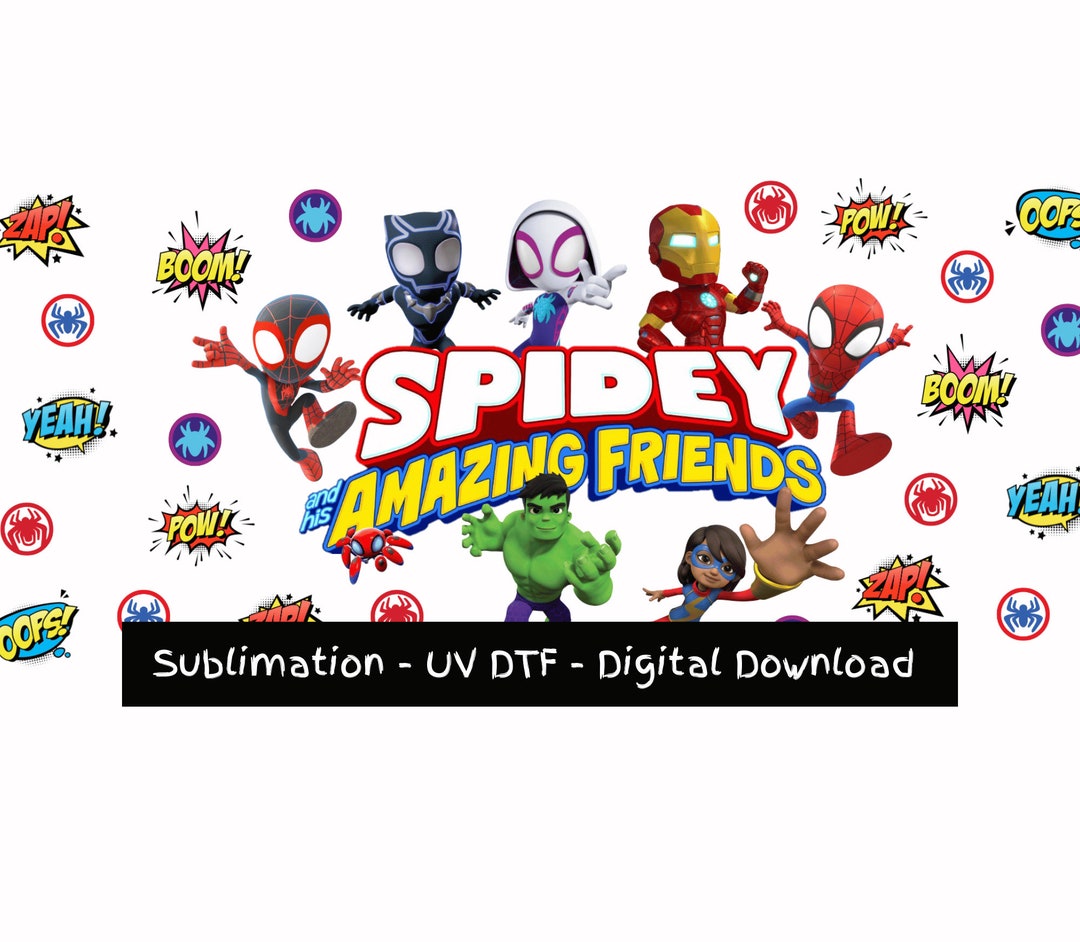 Amazing Friends- DIGITAL Download- Sublimation- UV Dtf - Kids - Kids ...