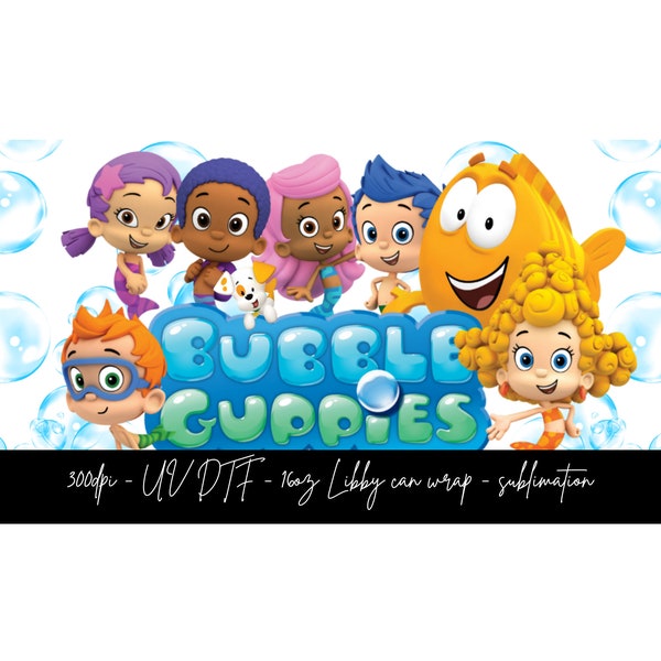 Bubble Guppies Art - Etsy