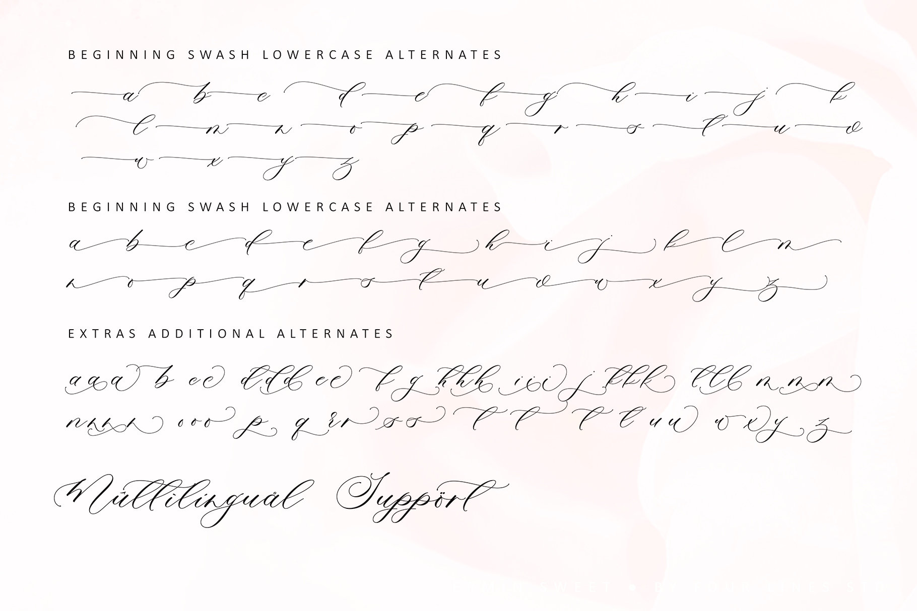 Calligraphy Font, Wedding Font, Vintage Font, Christmas Font, Sweet ...