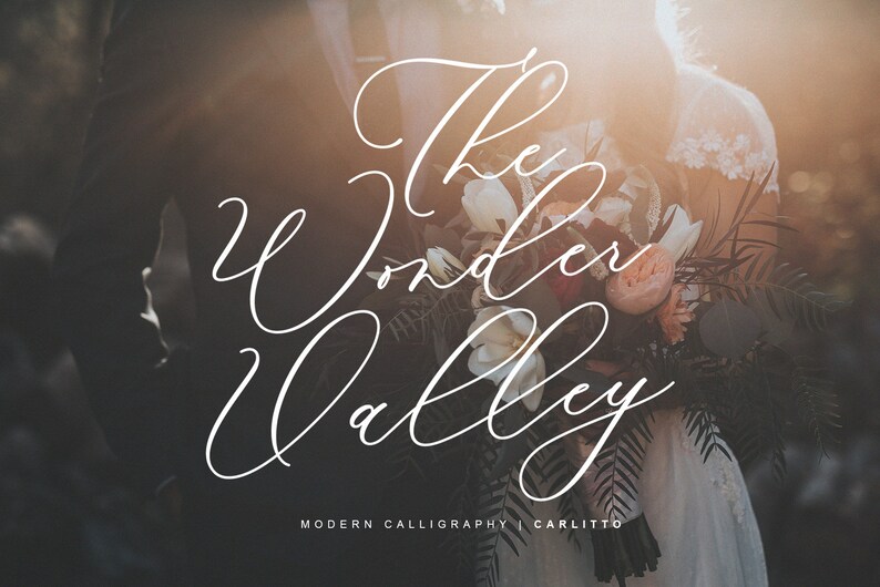 Romantic Font, Calligraphy Font, Modern Calligraphy, Hand Lettering ...