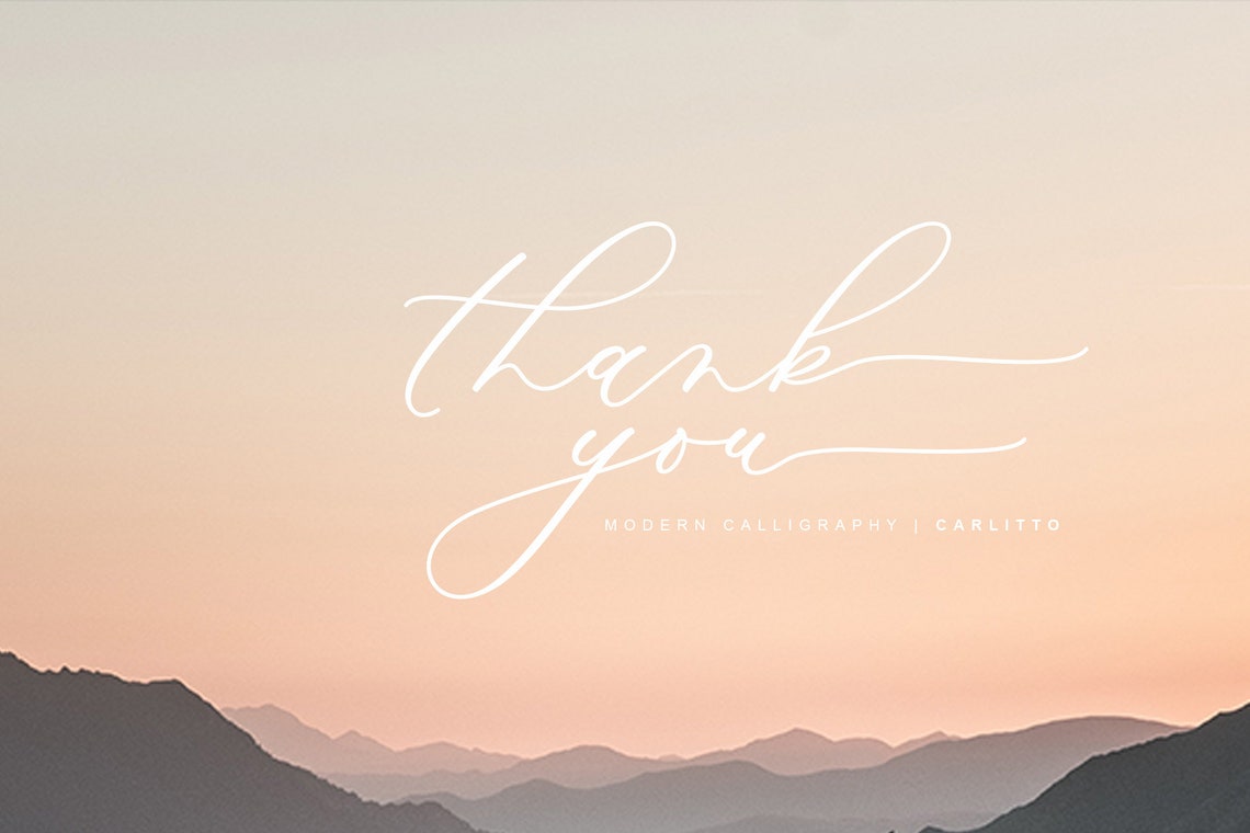 Romantic Font, Calligraphy Font, Modern Calligraphy, Hand Lettering ...
