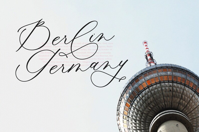 Romantic Font, Calligraphy Font, Modern Calligraphy, Hand Lettering ...