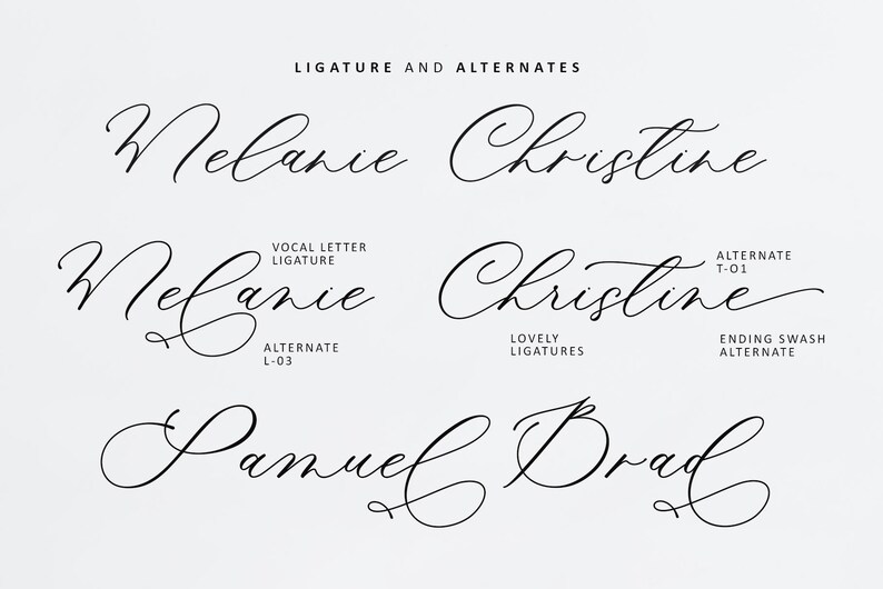 Romantic Font, Calligraphy Font, Modern Calligraphy, Hand Lettering ...