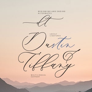 Romantic Font, Calligraphy Font, Modern Calligraphy, Hand Lettering ...