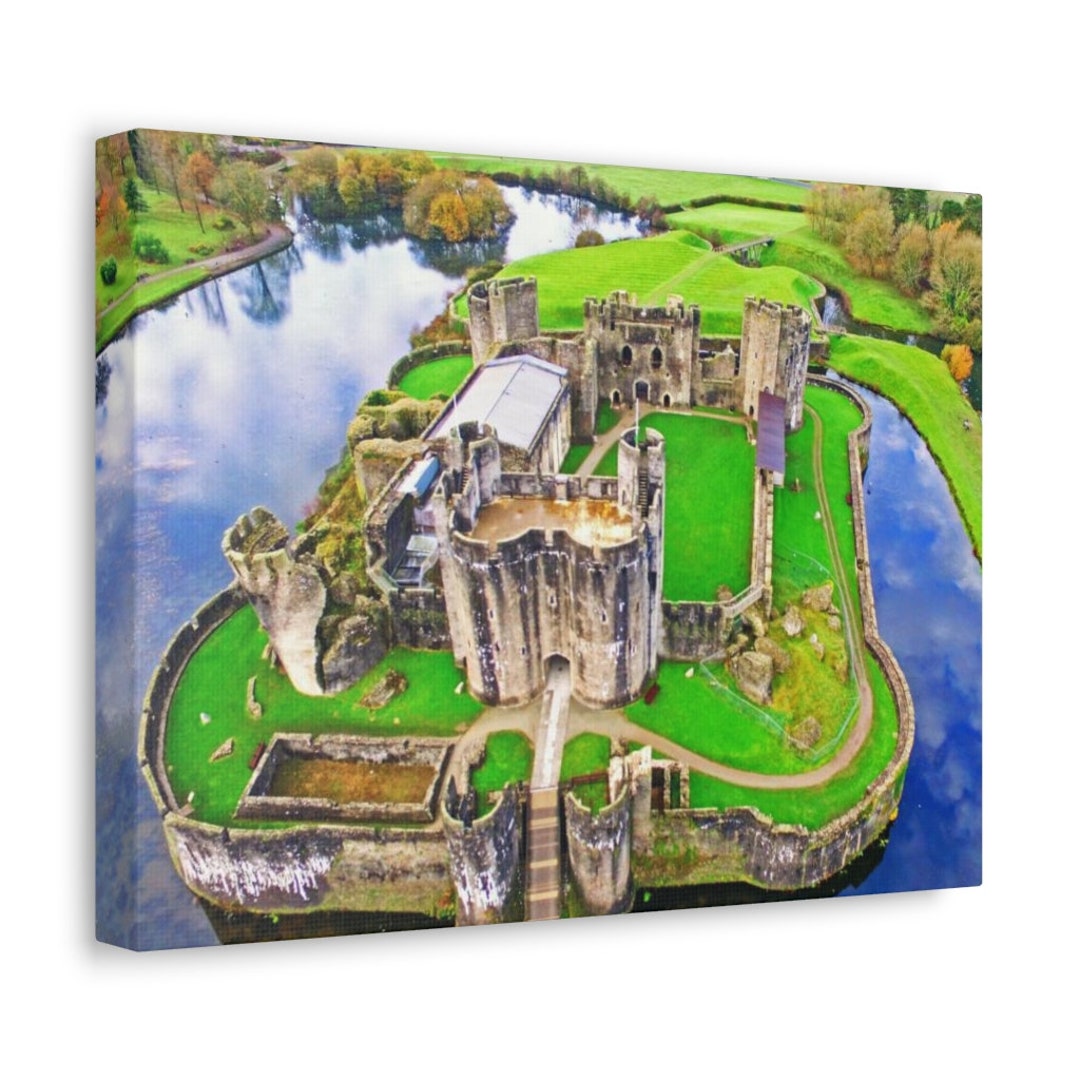 Caerphilly Castle Wall Decor for Home Caerphilly Castle Wall Art ...