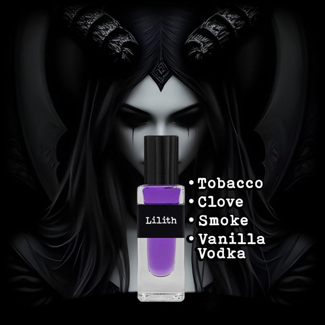 LILITH, Gothic Fragrance, Perfume Oil, Witchy Scents - Etsy