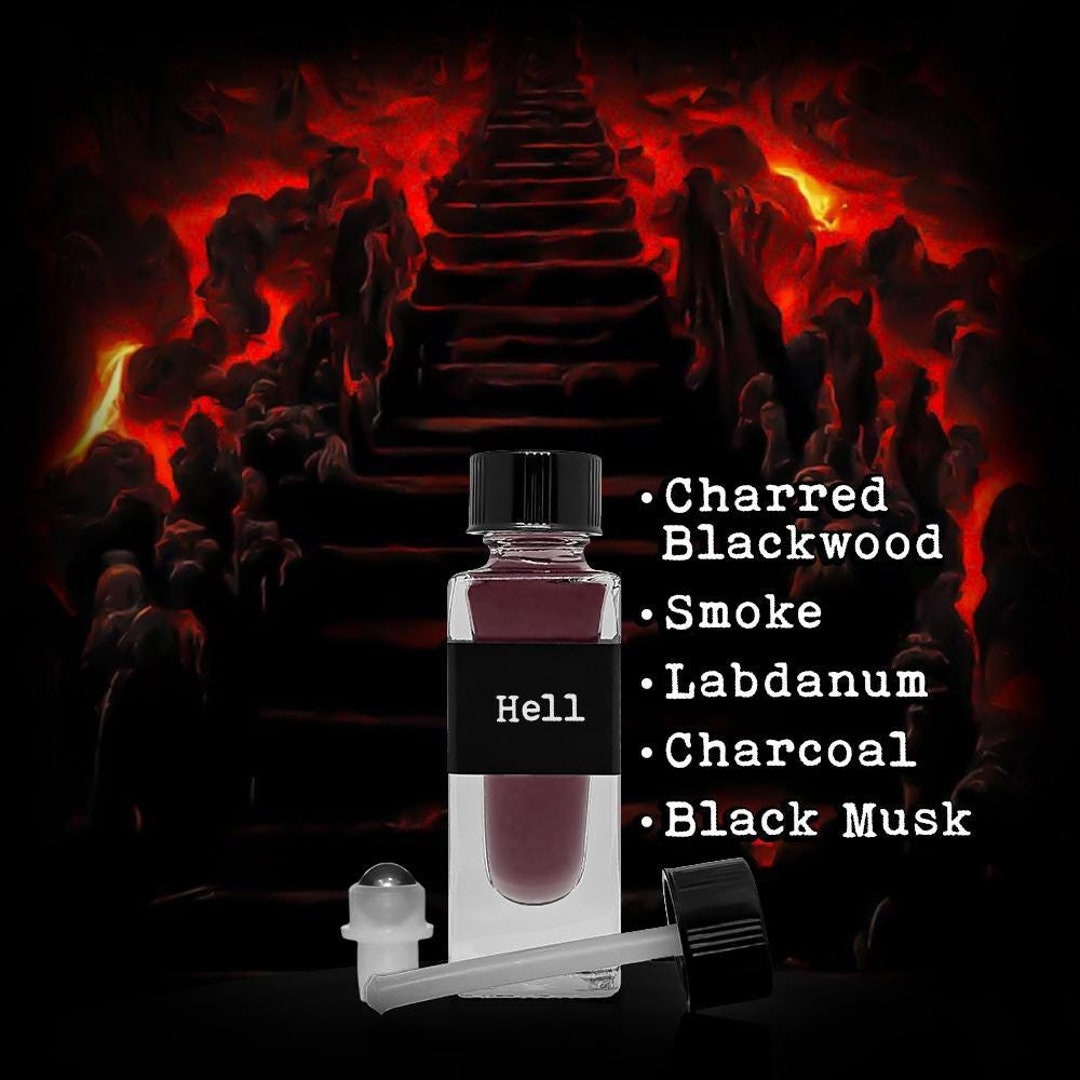 HELL, Gothic Fragrance, Perfume Oil, Dark Scents - Etsy