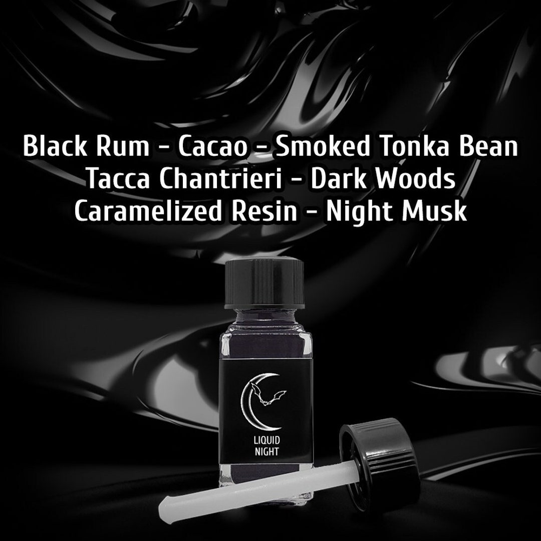 LIQUID NIGHT Gothic Fragrance Perfume Oil Witchy Scents - Etsy