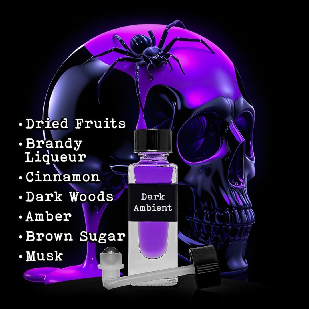 DARK AMBIENT, Gothic Fragrance, Perfume Oil, Witchy Scents - Etsy