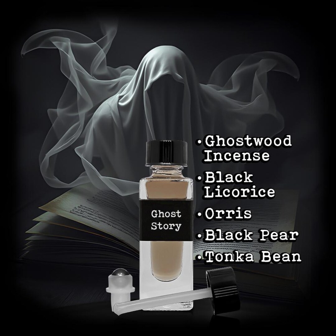 GHOST STORY, Gothic Fragrance, Perfume Oil, Witchy Scents - Etsy