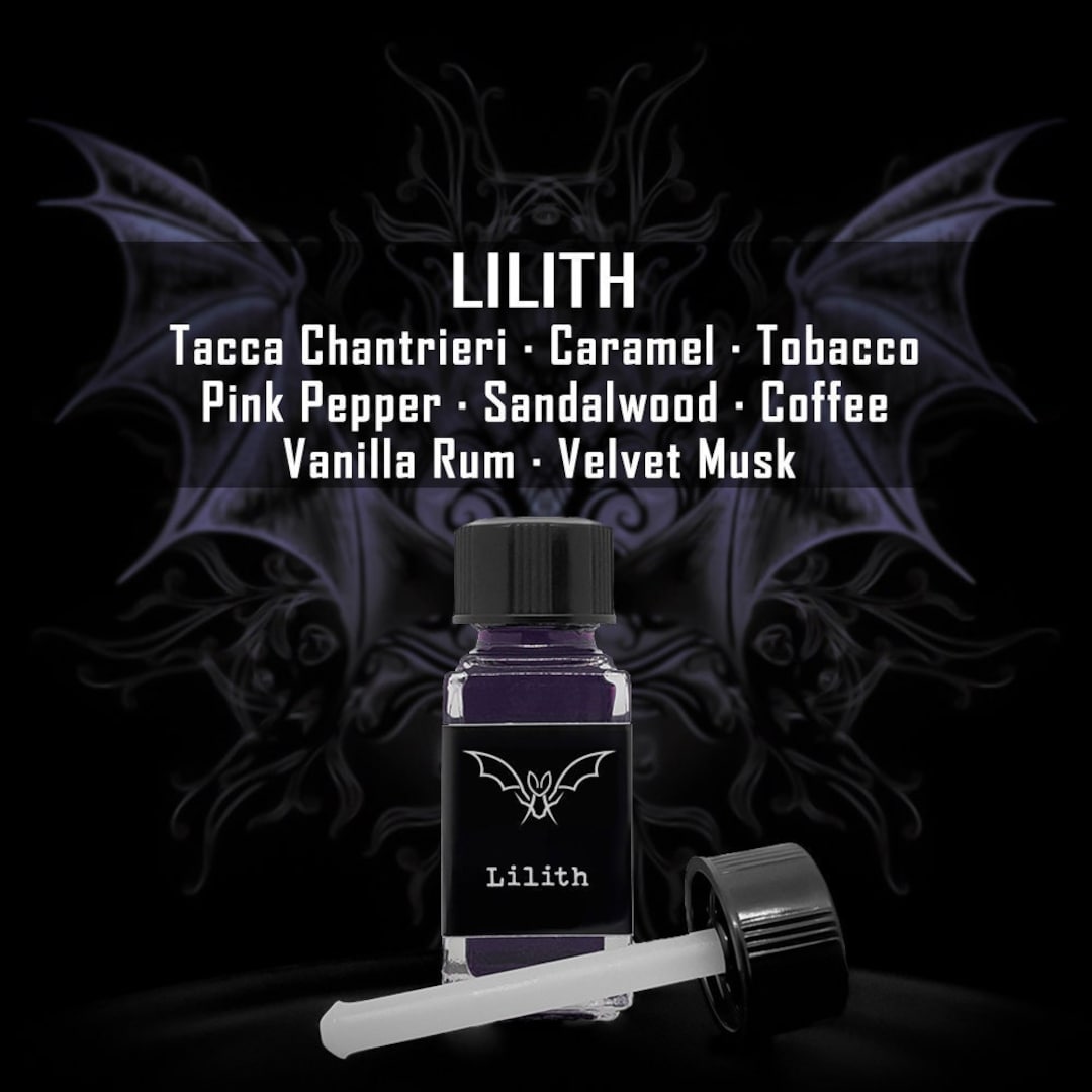 LILITH, Gothic Fragrance, Perfume Oil, Witchy Scents - Etsy