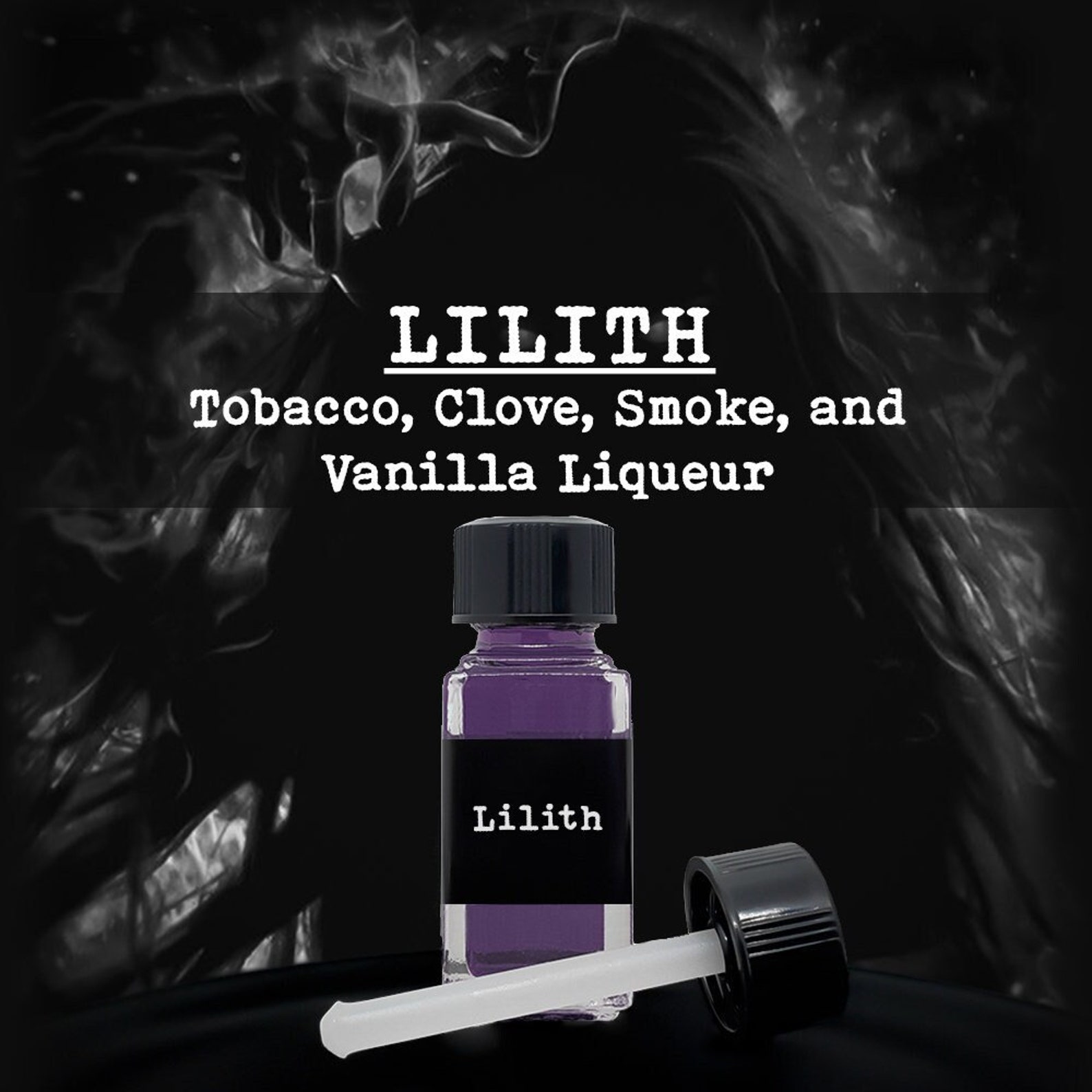 LILITH, Gothic Fragrance, Perfume Oil, Witchy Scents - Etsy