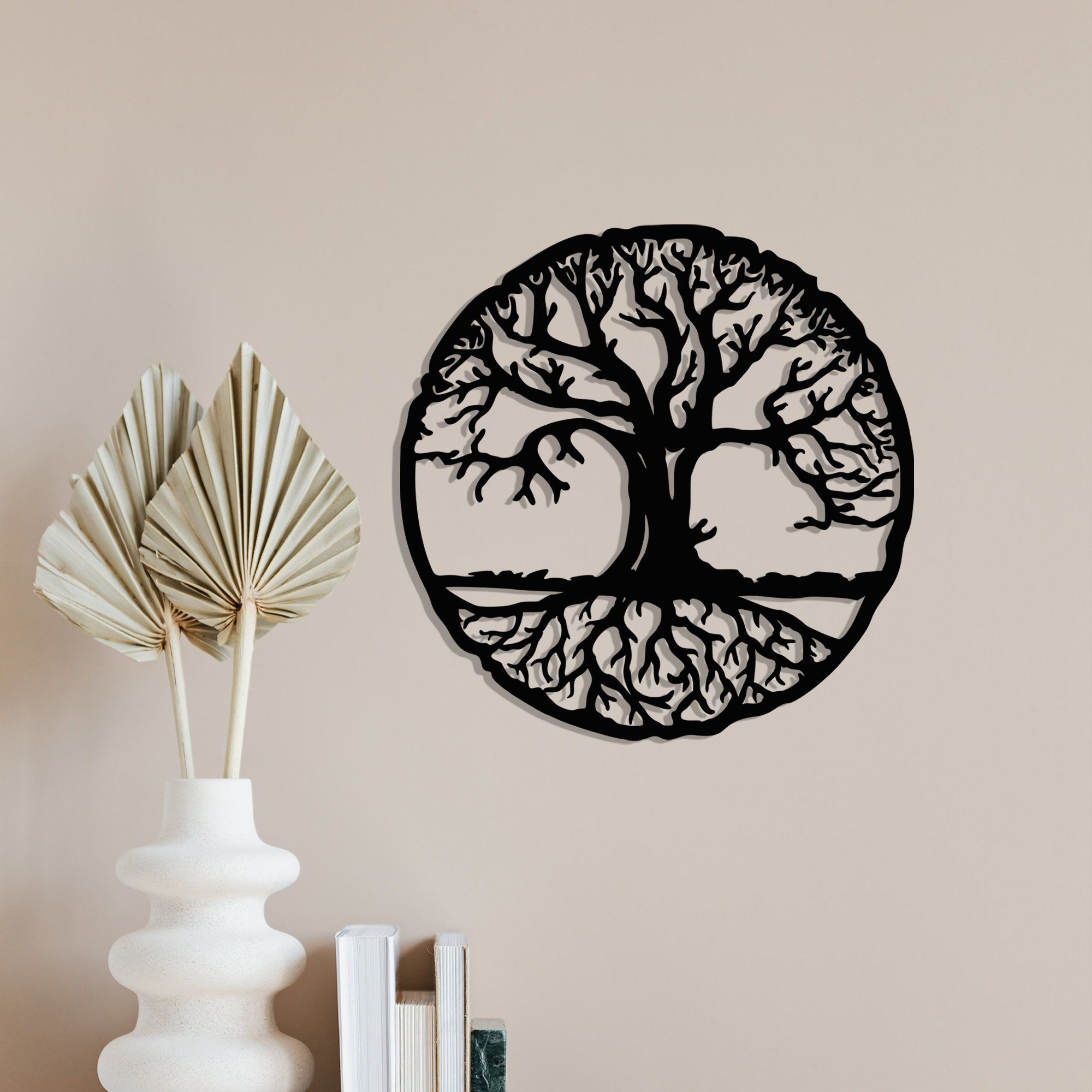 Tree of Life Metal Wall Art, Metal Wall Decoration, Tree of Life Wall ...
