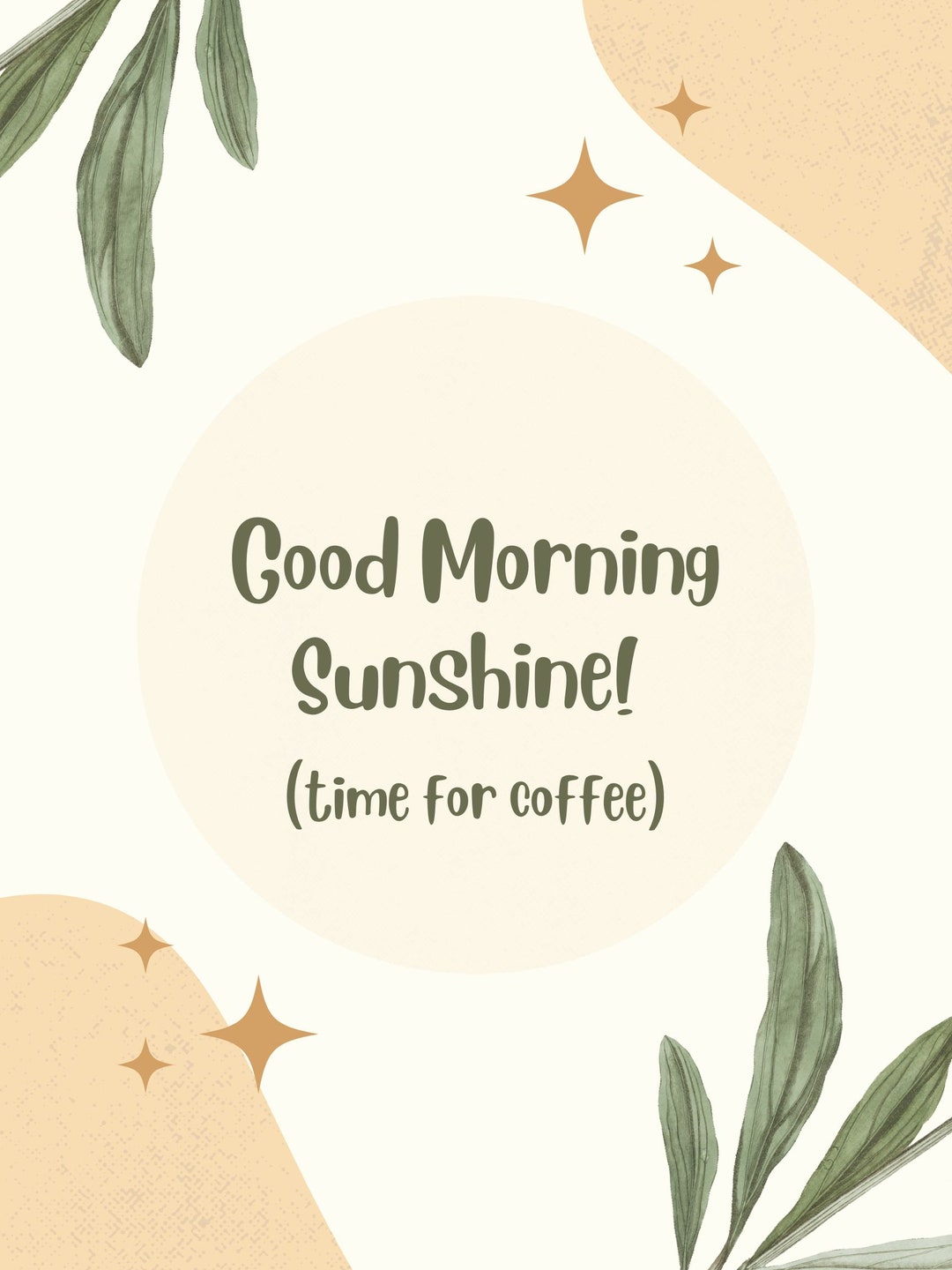 Good Morning Sunshine Digital Download - Etsy