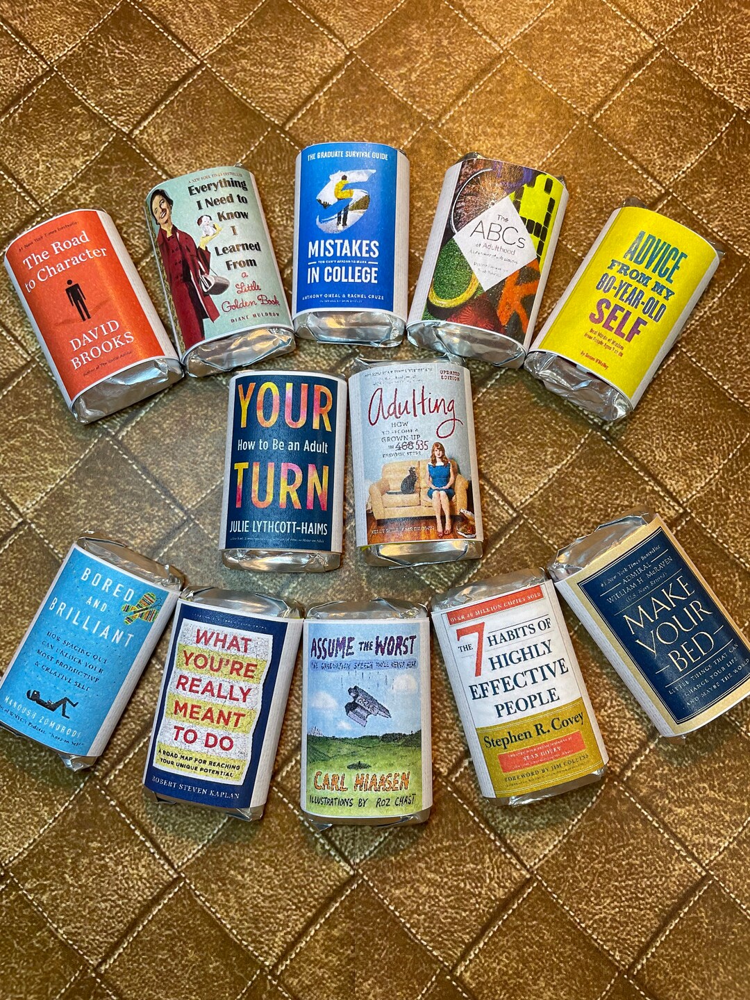 Graduation Advice Books Miniature Hershey Wrappers - Etsy