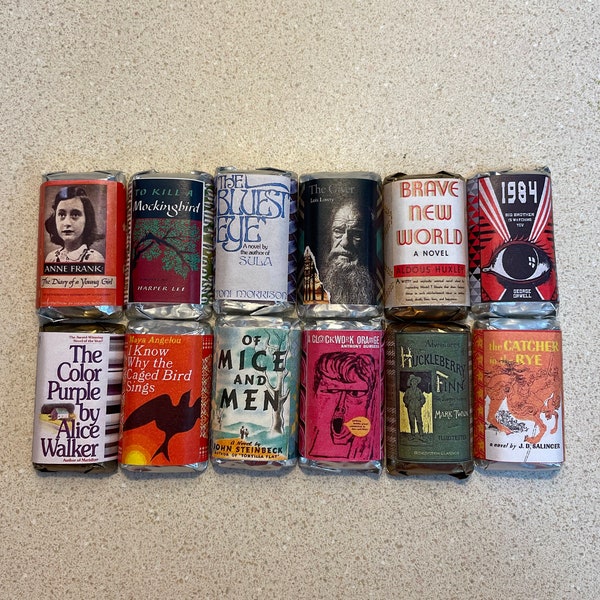 Mini Books and Labels - Etsy