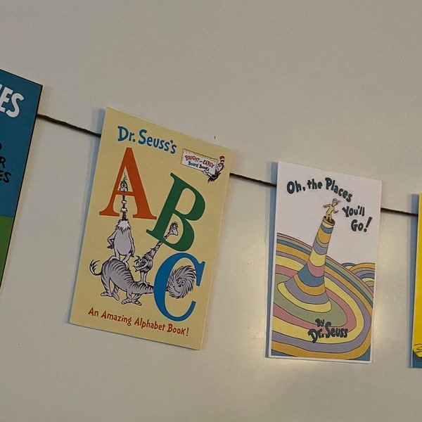 Dr Seuss Book Covers - Etsy