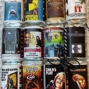 Classic Horror Movie Hershey Miniatures Wrappers - Etsy