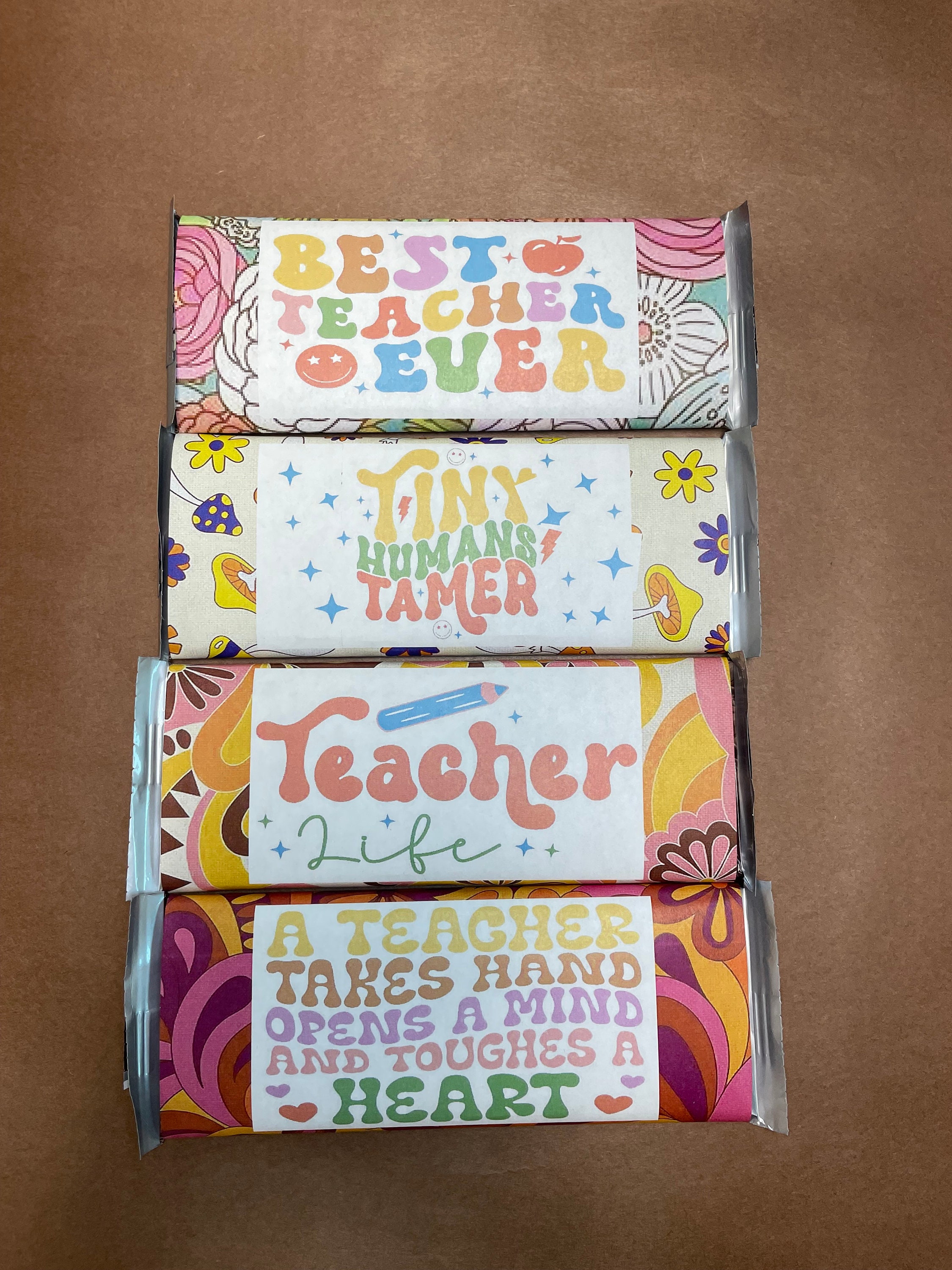 Teacher Appreciation FULL SIZE Hershey Bar Wrappers - Etsy
