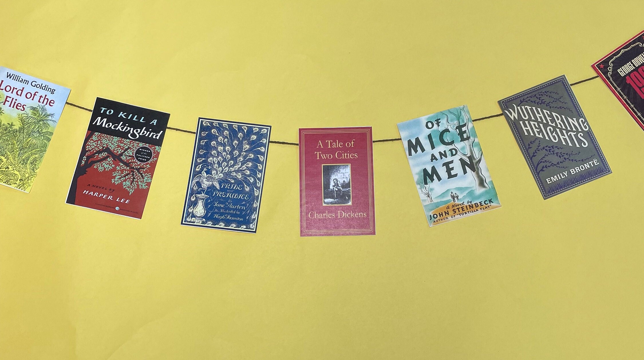 Classic Literature Banner - Etsy