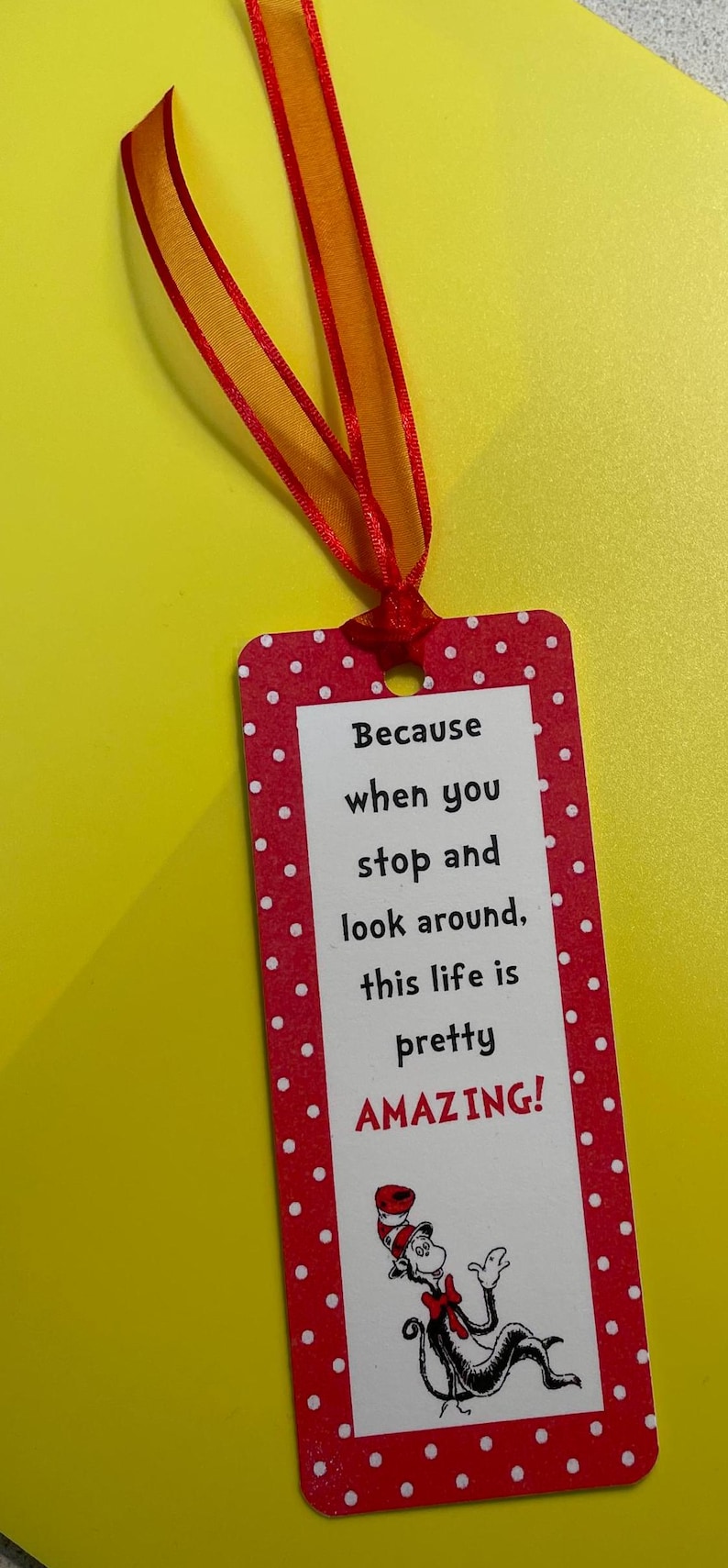 Dr. Seuss QUOTES Bookmarks - Etsy