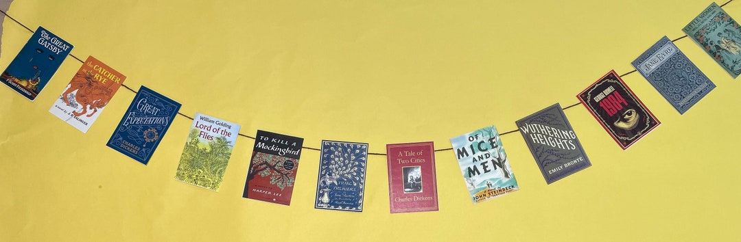 Classic Literature Banner - Etsy