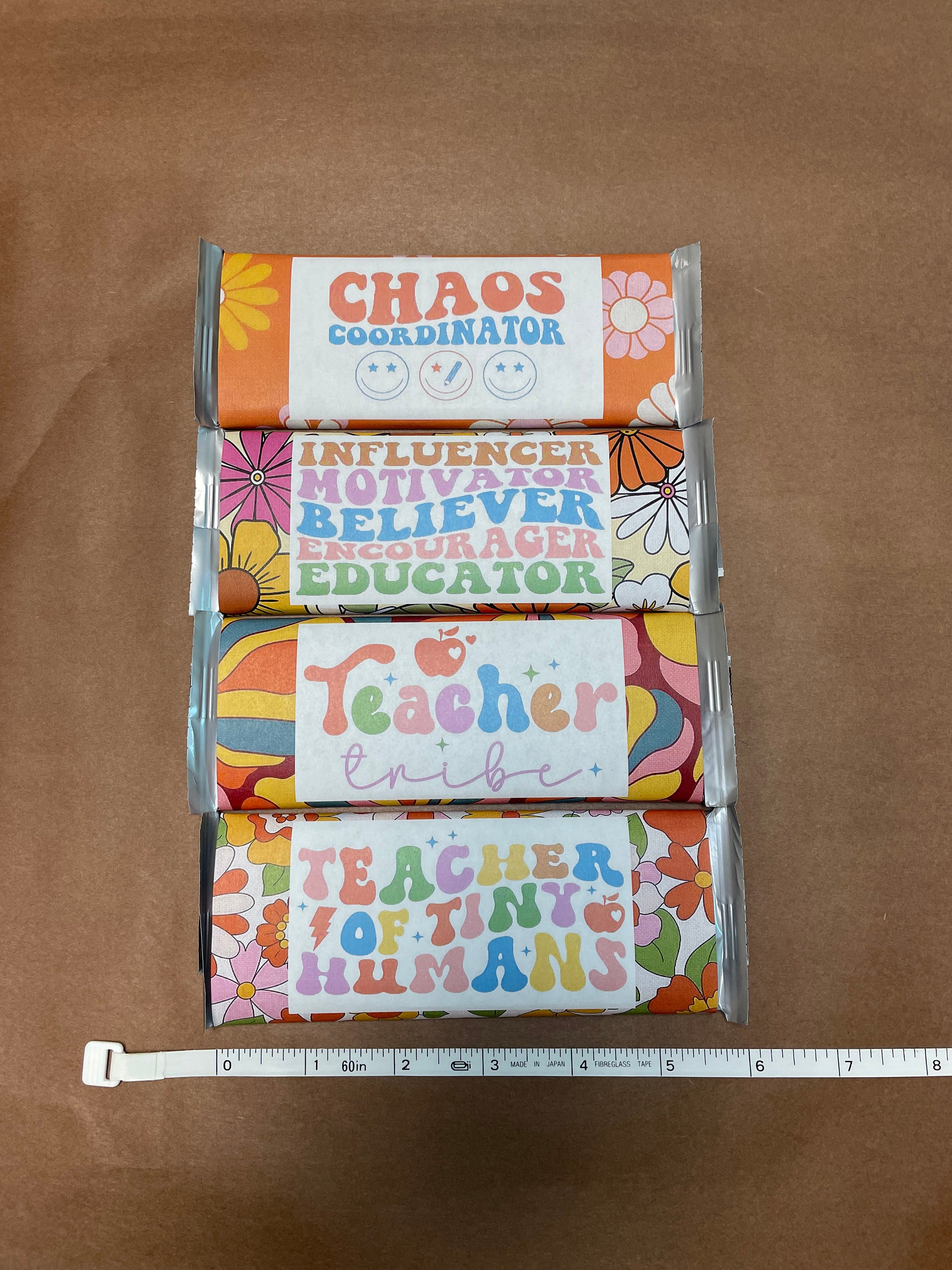 Teacher Appreciation FULL SIZE Hershey Bar Wrappers - Etsy