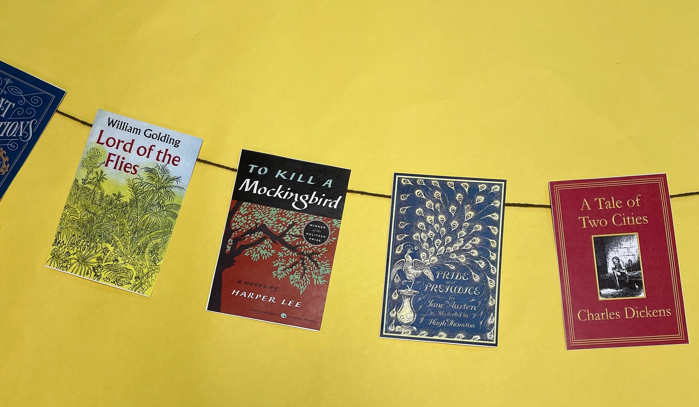 Classic Literature Banner - Etsy