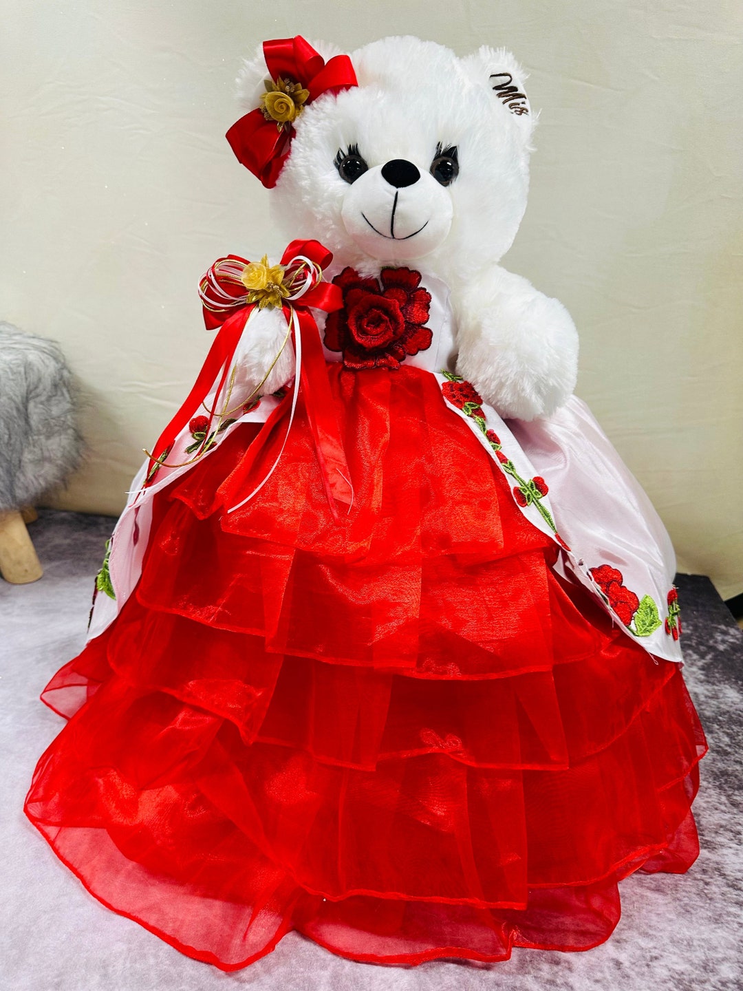 Custom Charro Teddy Bear - Etsy