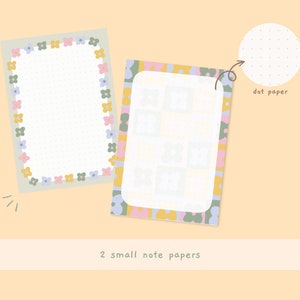 FLOWER POWER BUNDLE, Printable Stationery : Letter and Note Papers, Diy ...