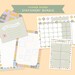FLOWER POWER BUNDLE, Printable Stationery : Letter and Note Papers, Diy ...