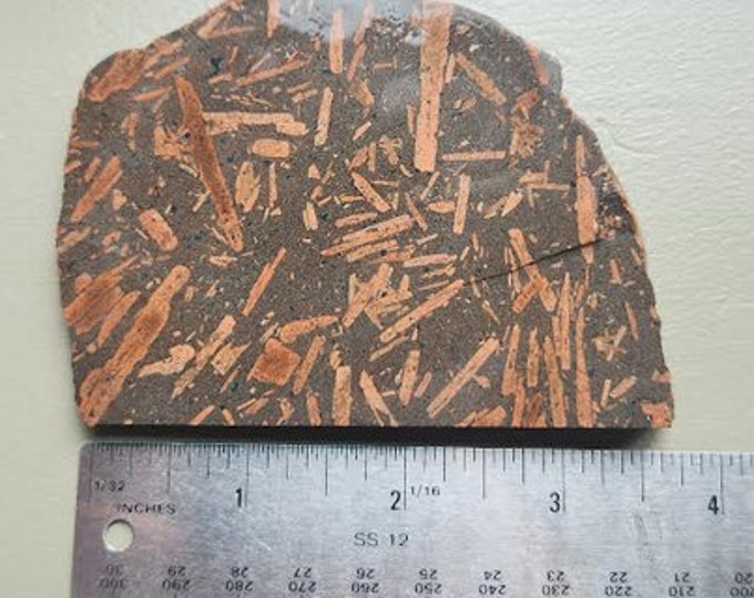 Porphyry Lapidary Slabs Orange Lot of 2 - Etsy